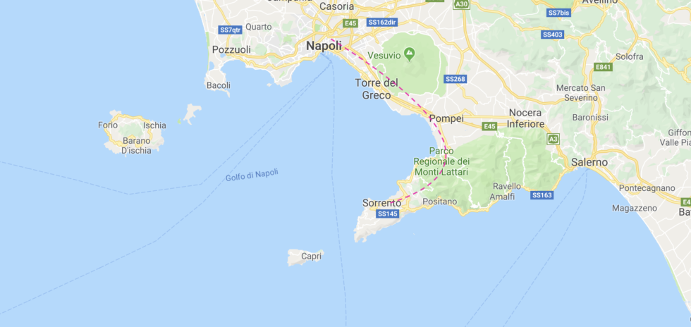 Getting the train from Naples to Sorrento – Info, timetable, fares ...